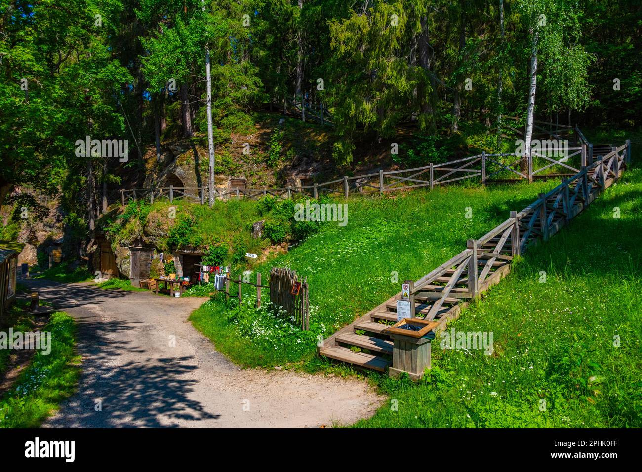 Ligatne cellar caves hi-res stock photography and images - Alamy