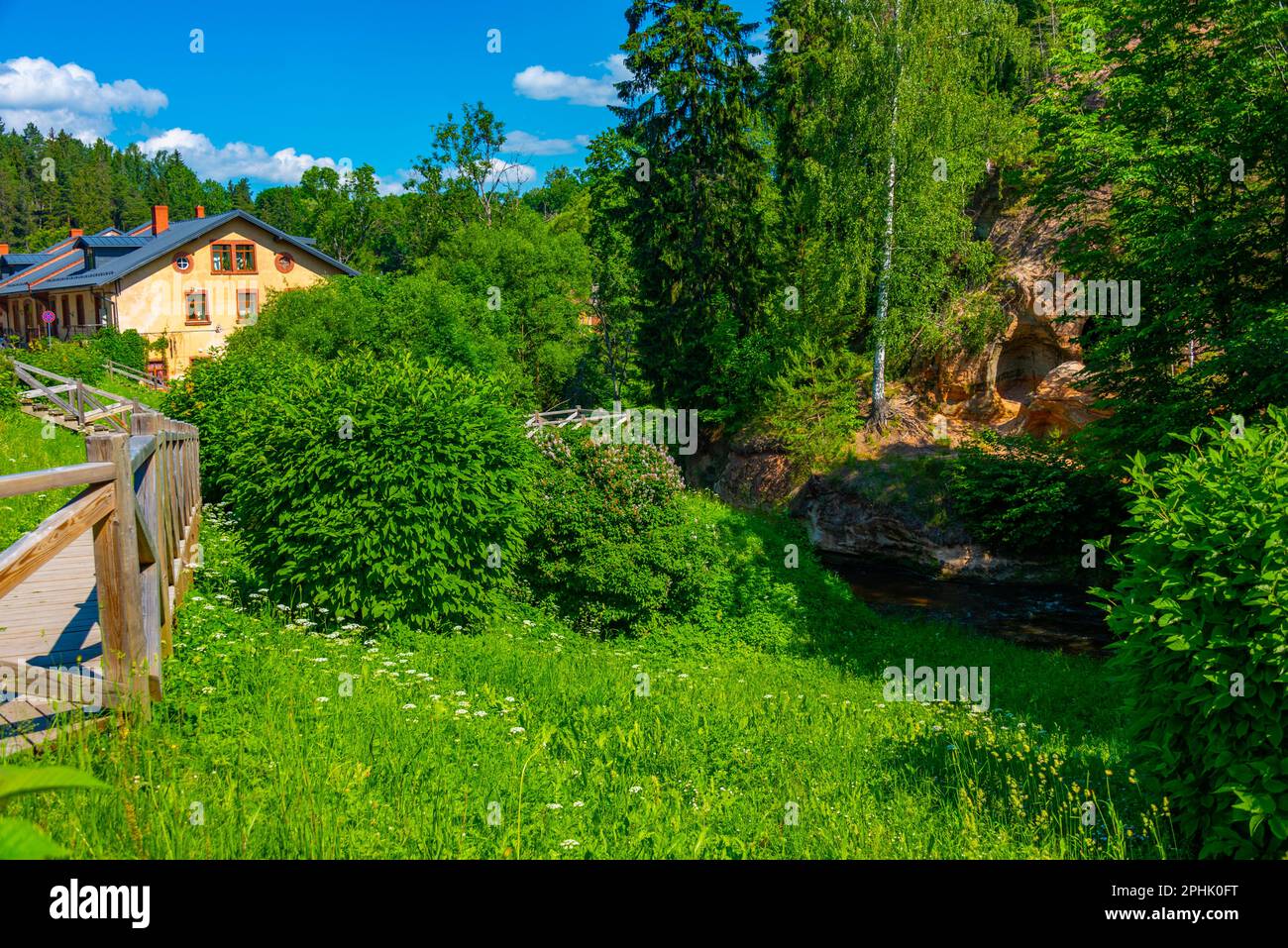Ligatne cellar caves hi-res stock photography and images - Alamy