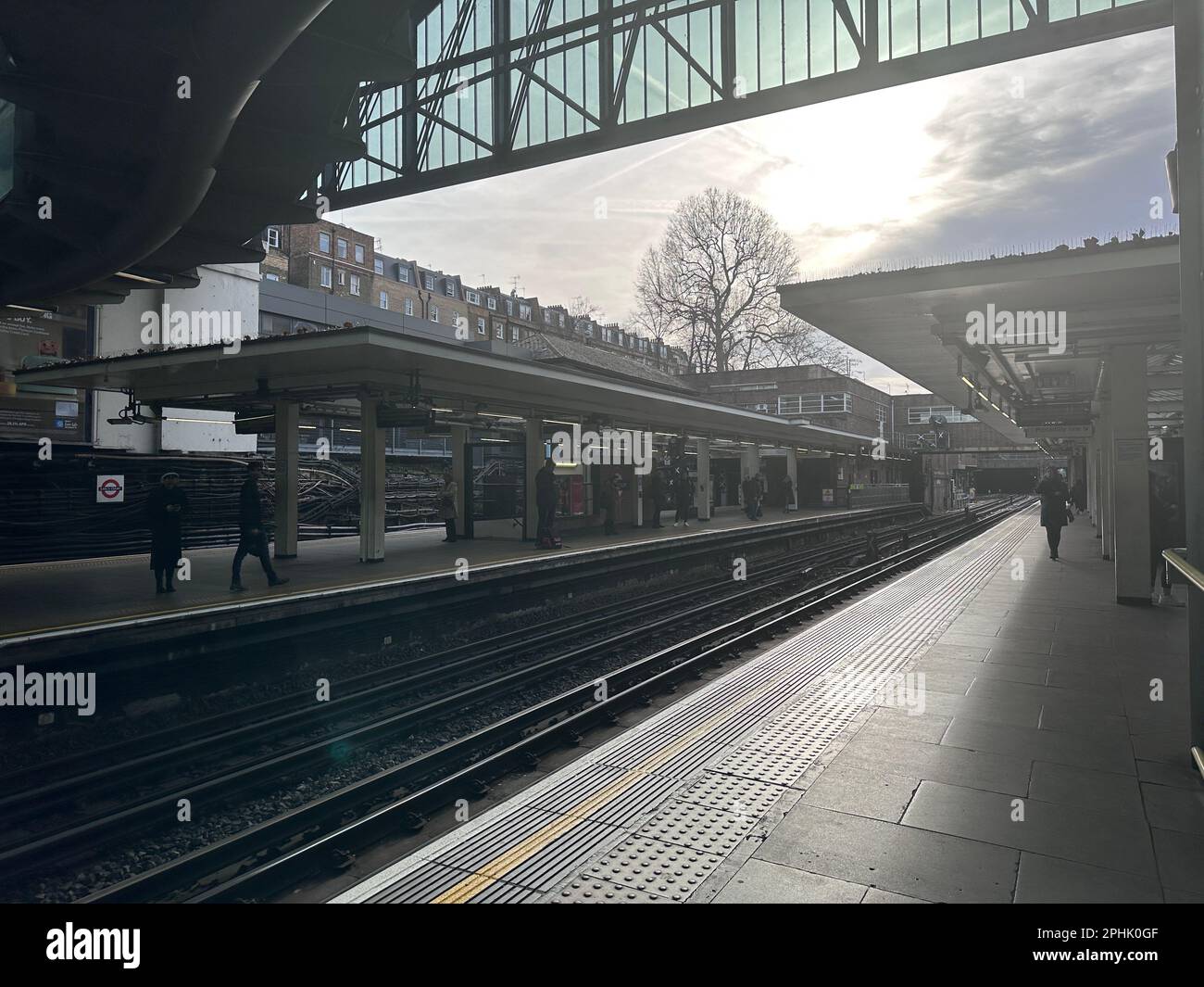 view of London underground, UK Stock Photo - Alamy