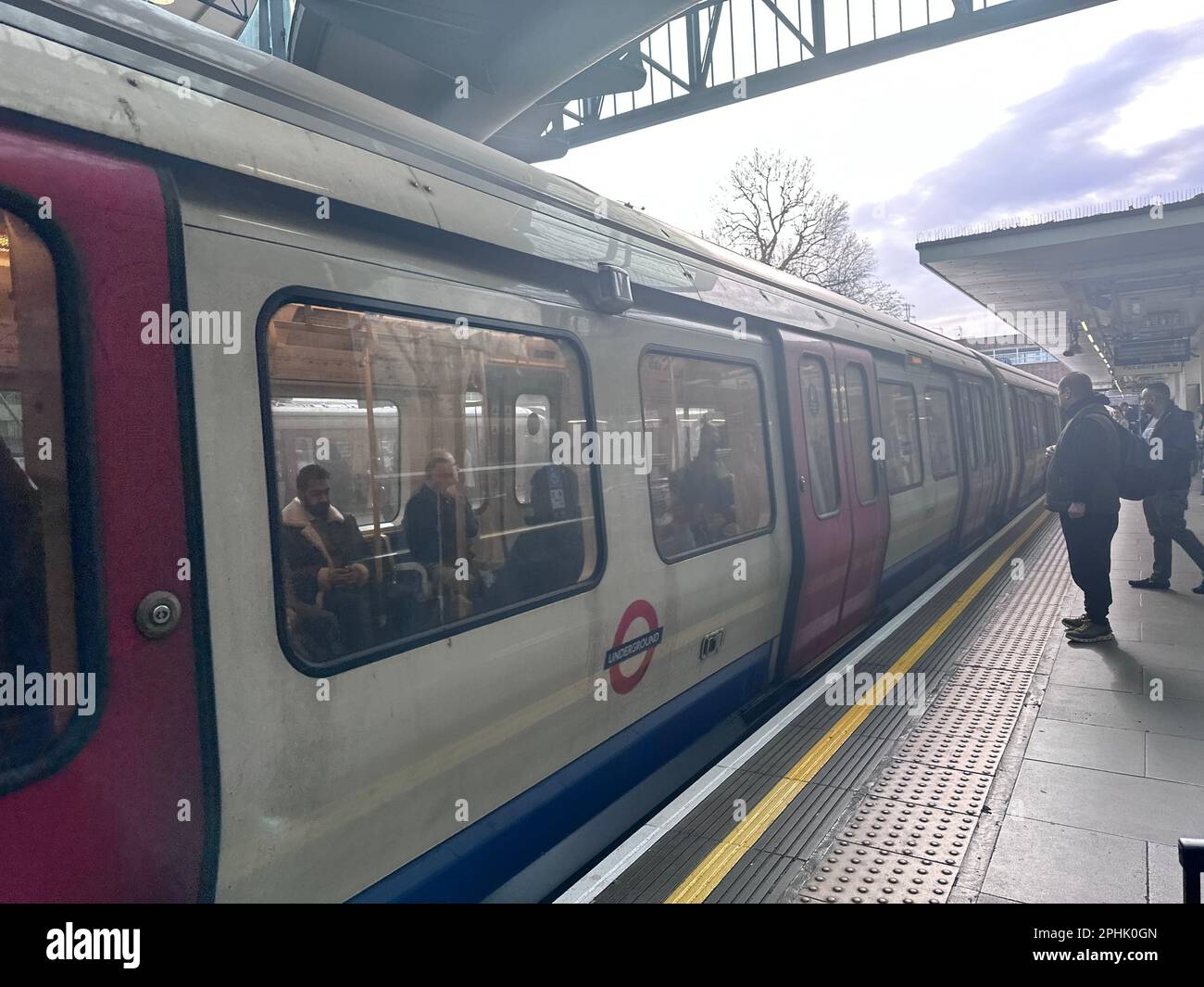 view of London underground, UK Stock Photo - Alamy