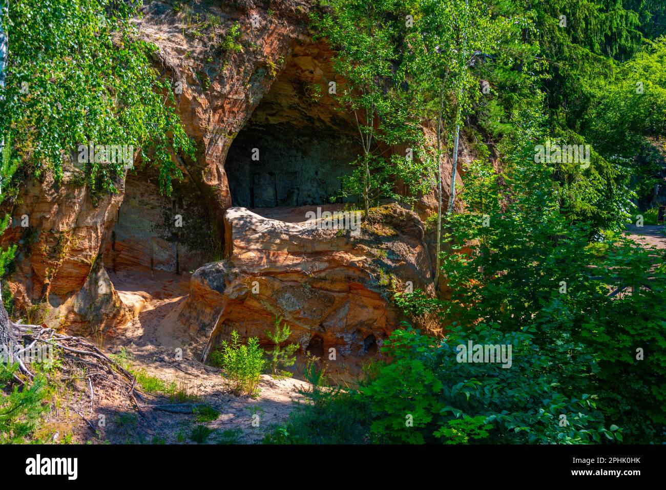 Ligatne cellar caves hi-res stock photography and images - Alamy