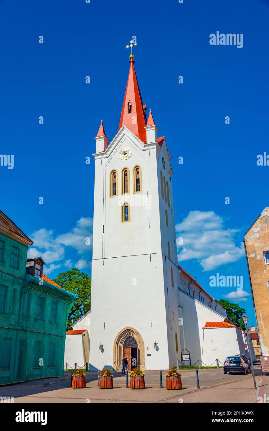 St johns church in cesis hi-res stock photography and images - Alamy