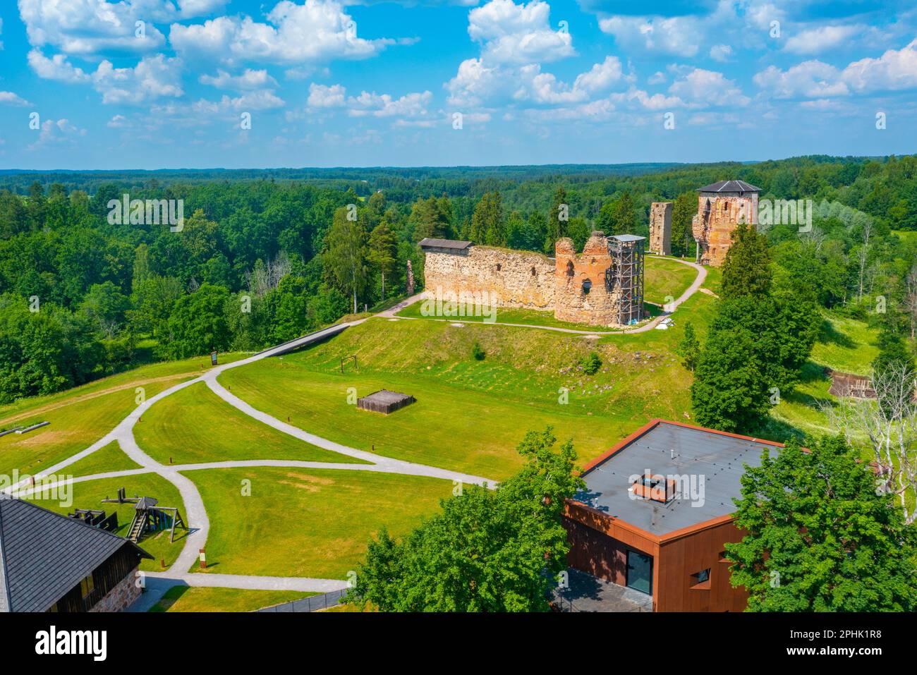 Vastseliina castle hi-res stock photography and images - Alamy