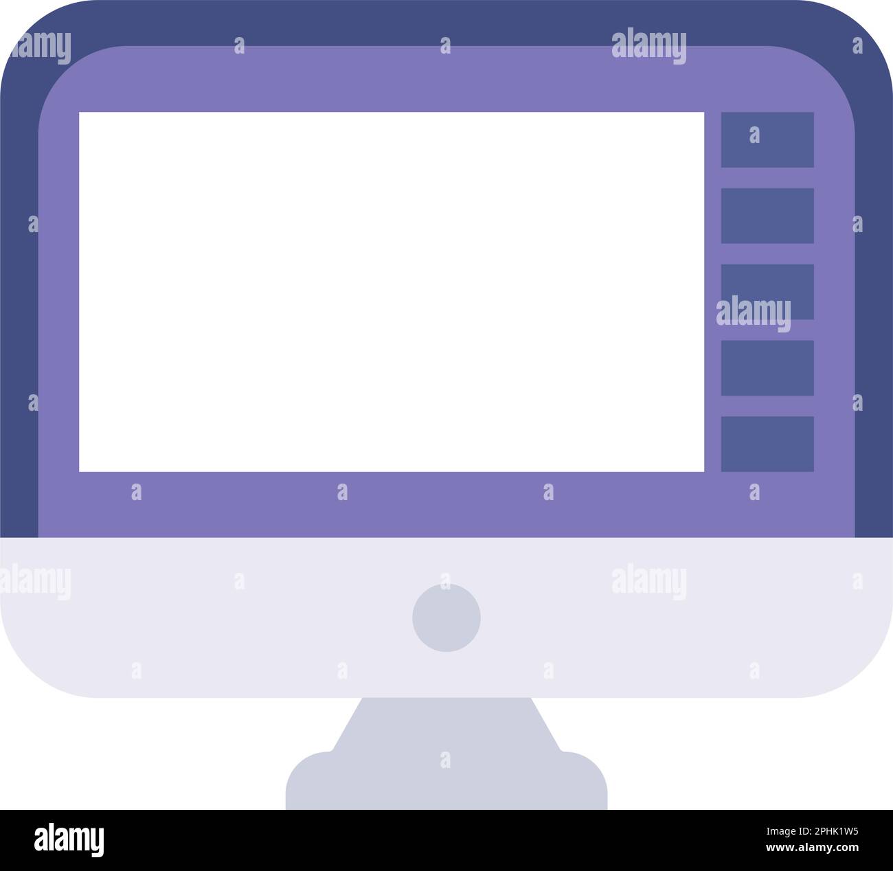 computer icon isolated Stock Vector Image & Art - Alamy