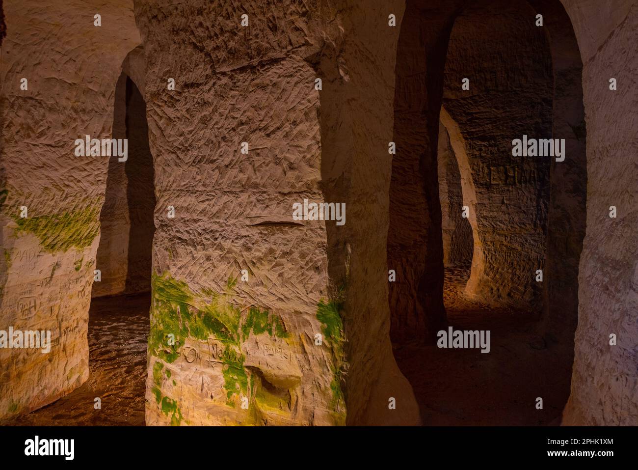 Piusa caves museum in Estonia Stock Photo - Alamy