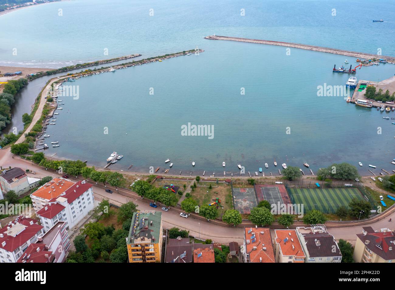 Kastamonu Province, Cide District offers a unique view with its large ...
