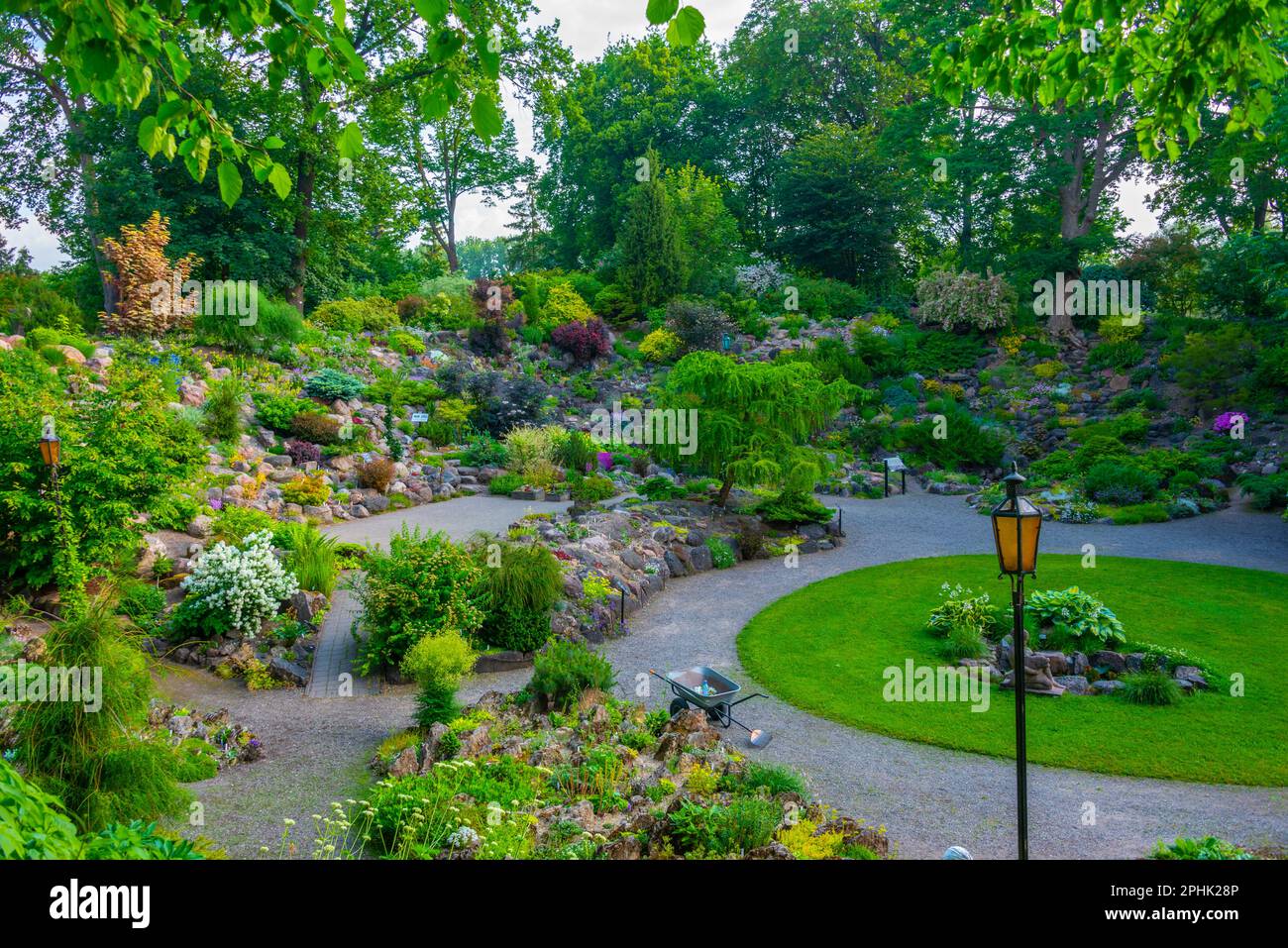 Botanical Garden of the University of Tartu in Estonia Stock Photo - Alamy