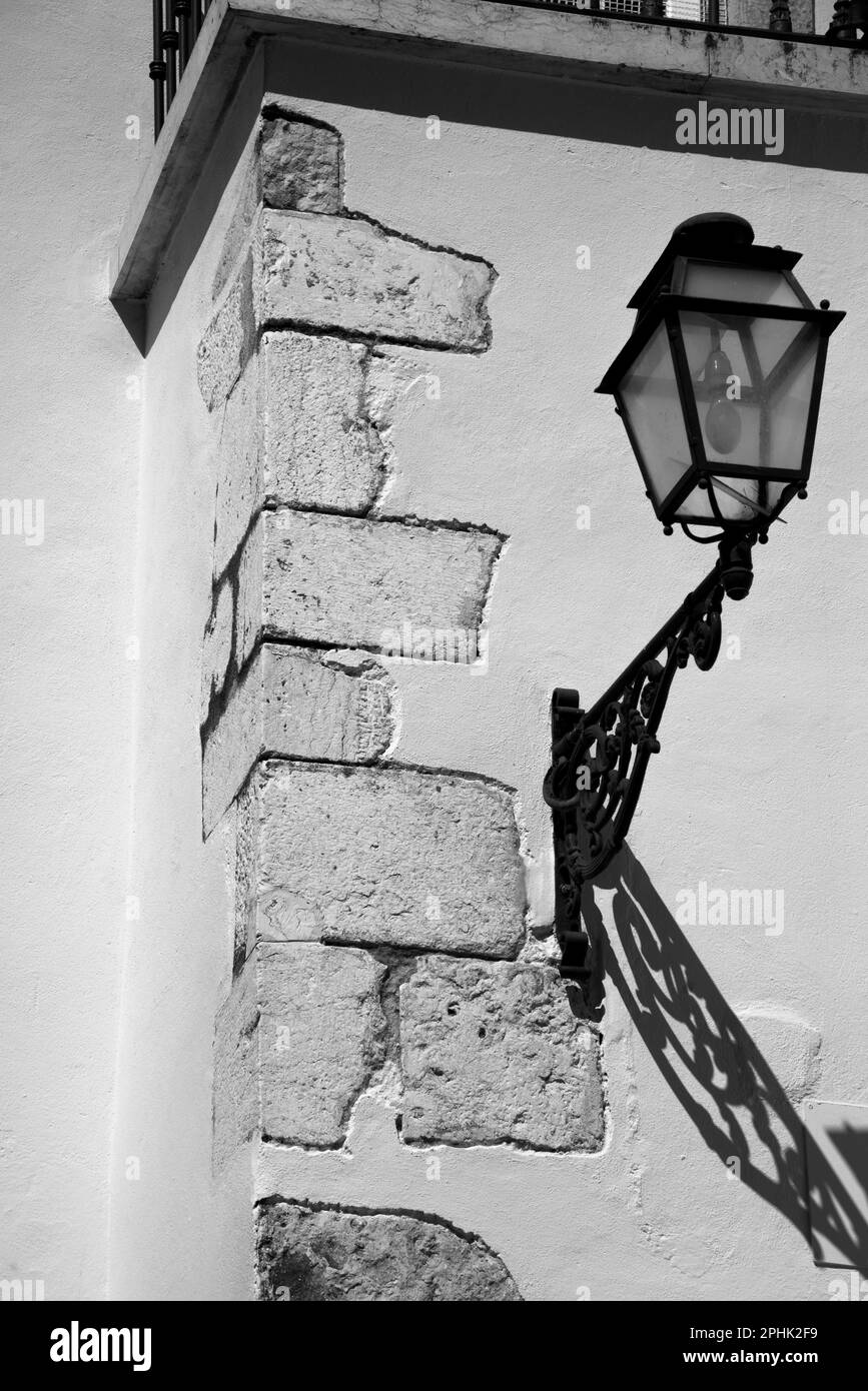 School corner Black and White Stock Photos & Images - Alamy