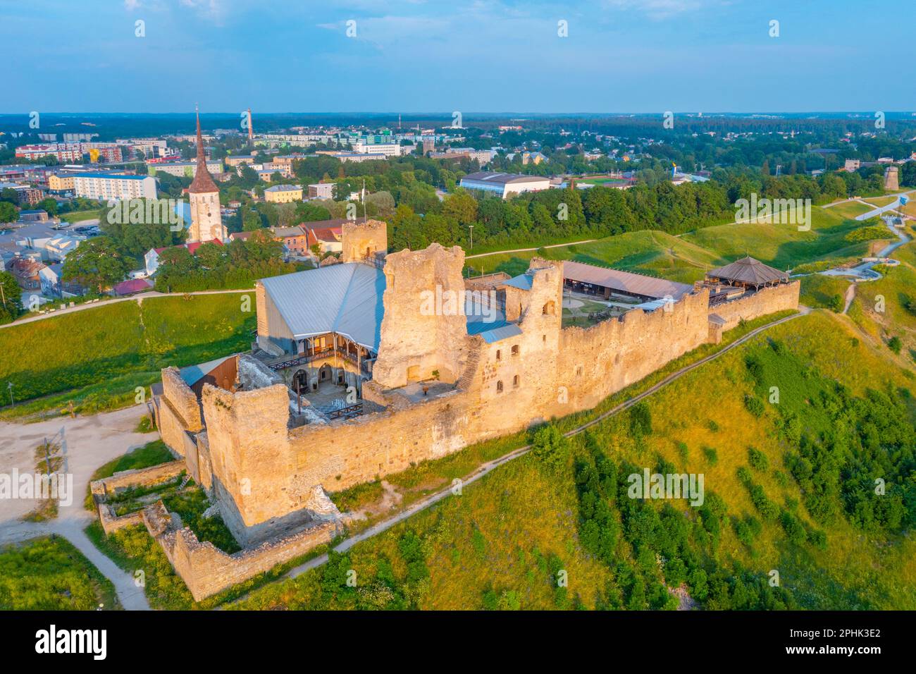 Medieval courtyard rakvere castle estonia hi-res stock photography and ...