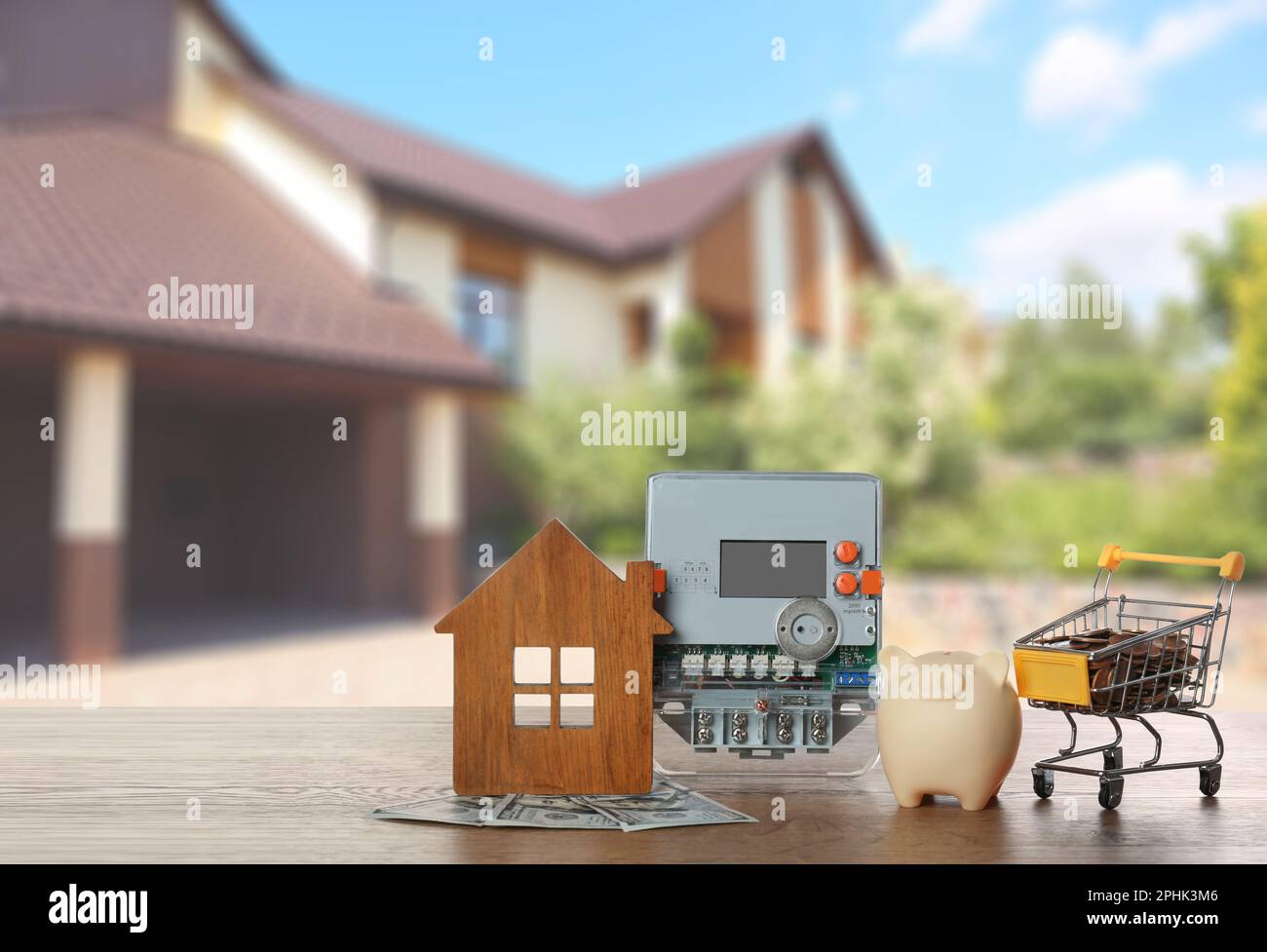 Smart meter outdoors meter box hi-res stock photography and images - Alamy