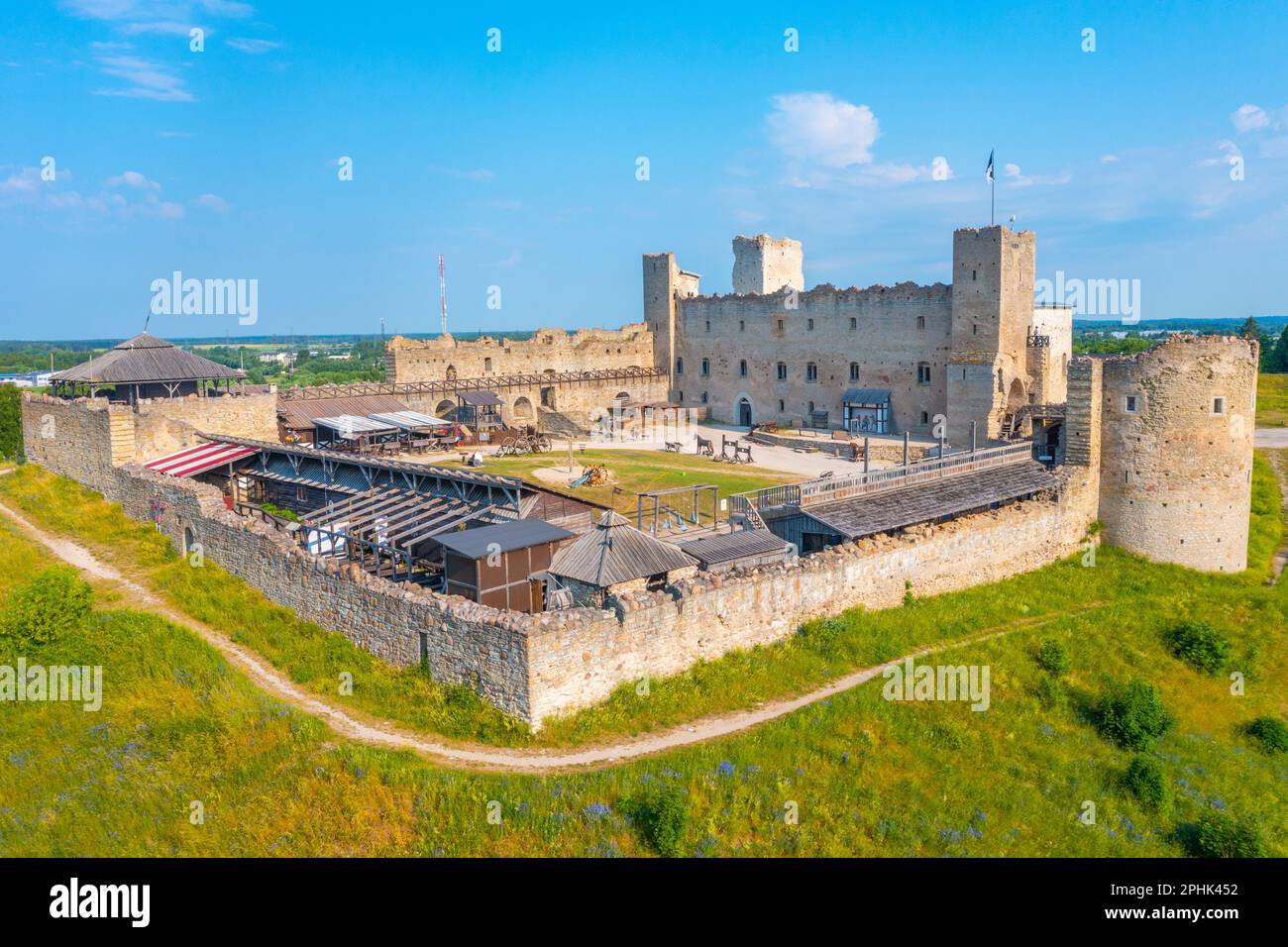 Medieval courtyard rakvere castle estonia hi-res stock photography and ...