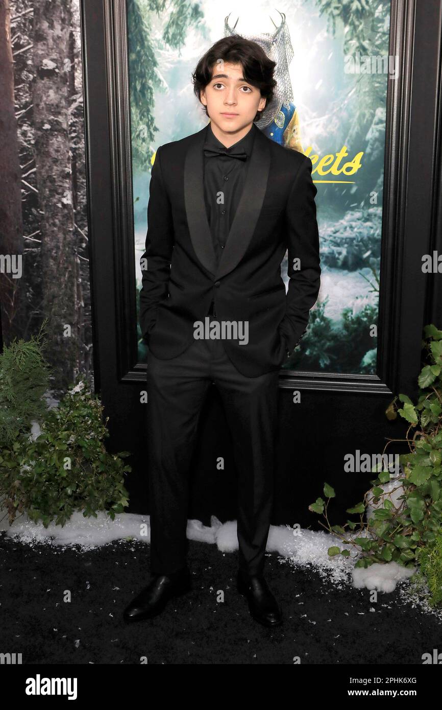 Los Angeles, CA. 22nd Mar, 2023. Luciano Leroux at arrivals for ...