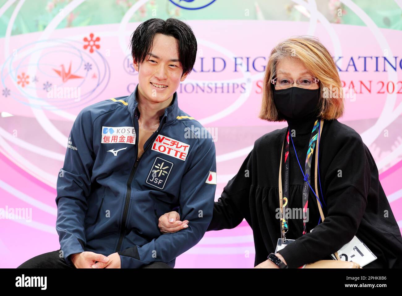 Saitama, Japan. 25th Mar, 2023. (L-R) Sota Yamamoto (JPN), Machiko ...