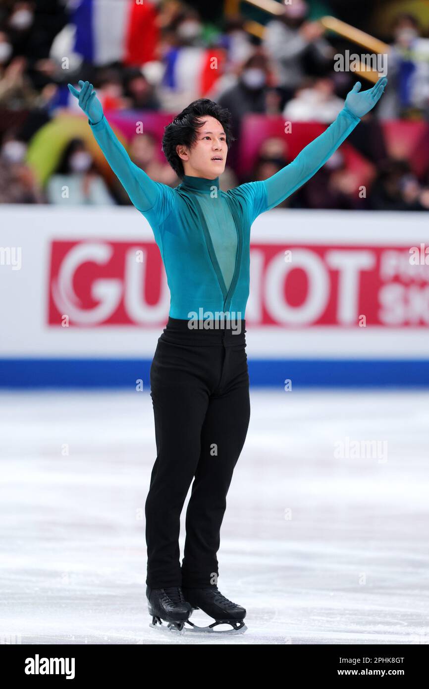 Saitama, Japan. 25th Mar, 2023. Adam Siao Him Fa (FRA) Figure Skating ...