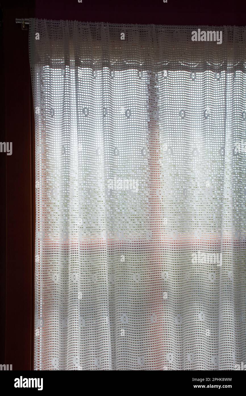 Curtains window close up hi-res stock photography and images - Alamy