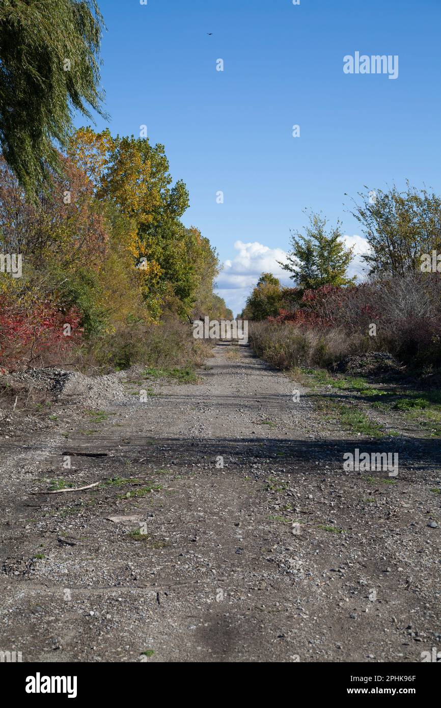 Countryside road Canada Stock Photo - Alamy
