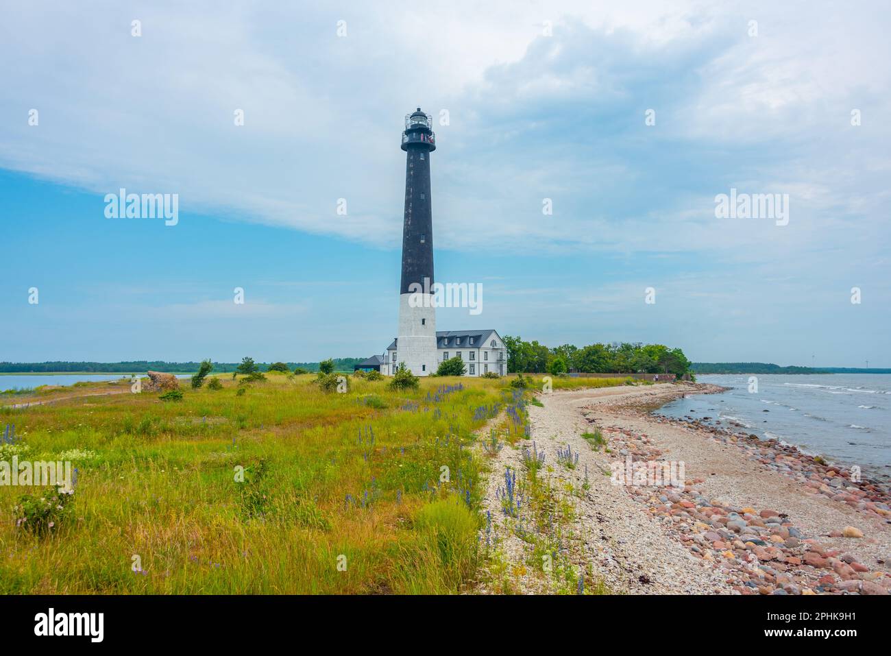 Sõrve lighthouse in island hi-res stock photography and images - Alamy