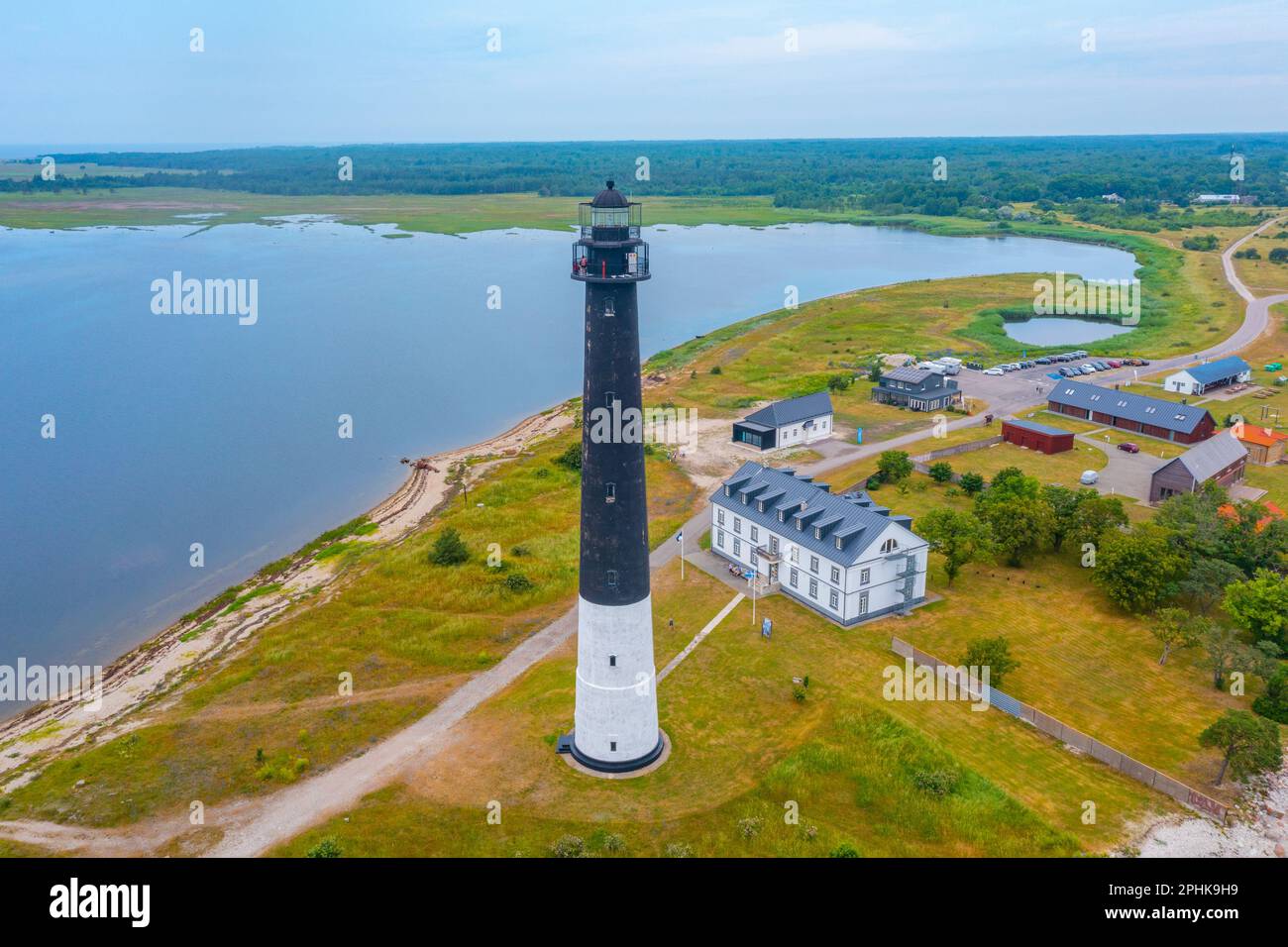 Sõrve lighthouse in island hi-res stock photography and images - Alamy