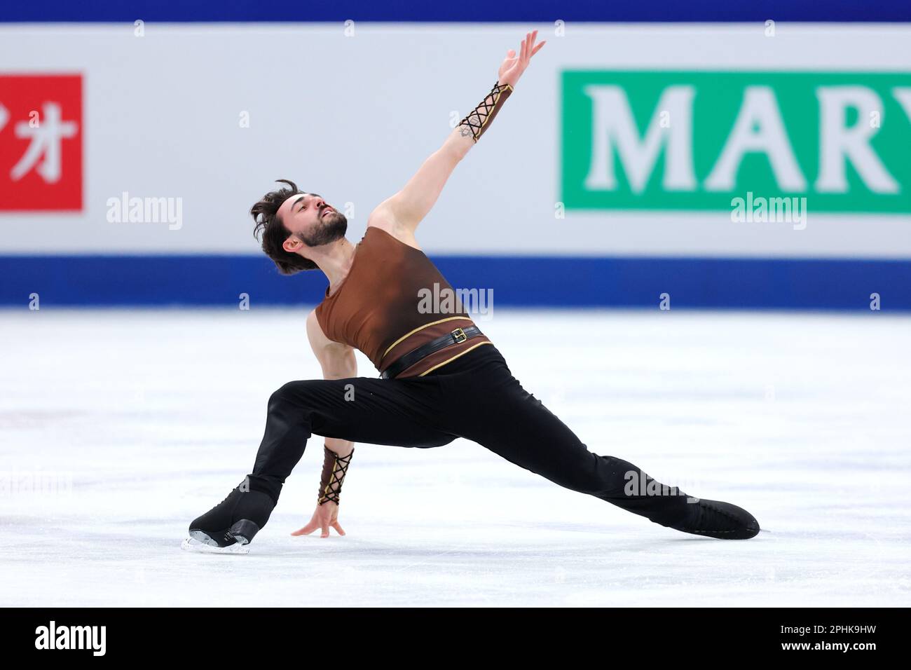 Saitama, Japan. 25th Mar, 2023. Kevin Aymoz (FRA) Figure Skating : ISU ...
