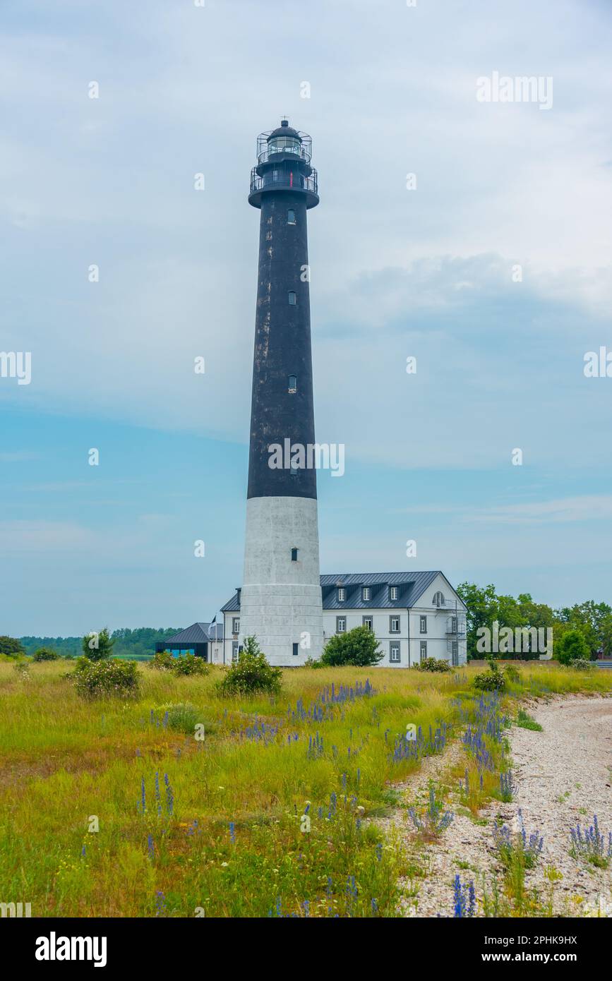 Lighthouse at Sorve peninsula in Estonia Stock Photo - Alamy