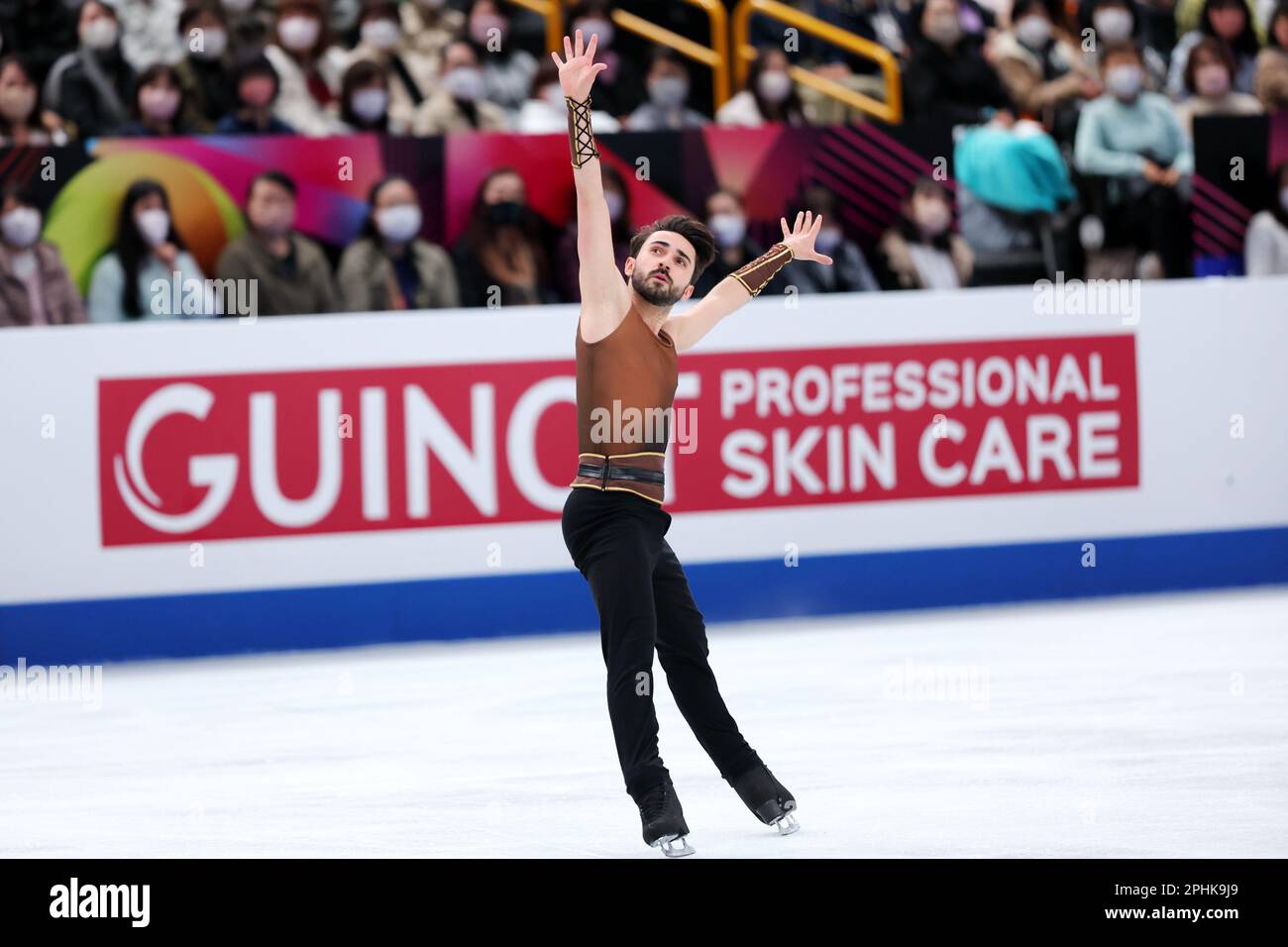 Saitama, Japan. 25th Mar, 2023. Kevin Aymoz (FRA) Figure Skating : ISU ...