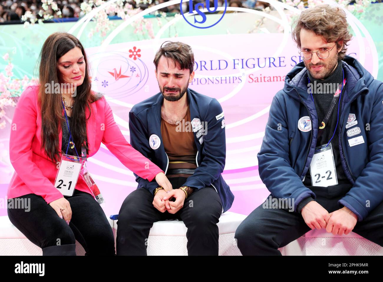 Saitama, Japan. 25th Mar, 2023. Kevin Aymoz (FRA) Figure Skating : ISU ...