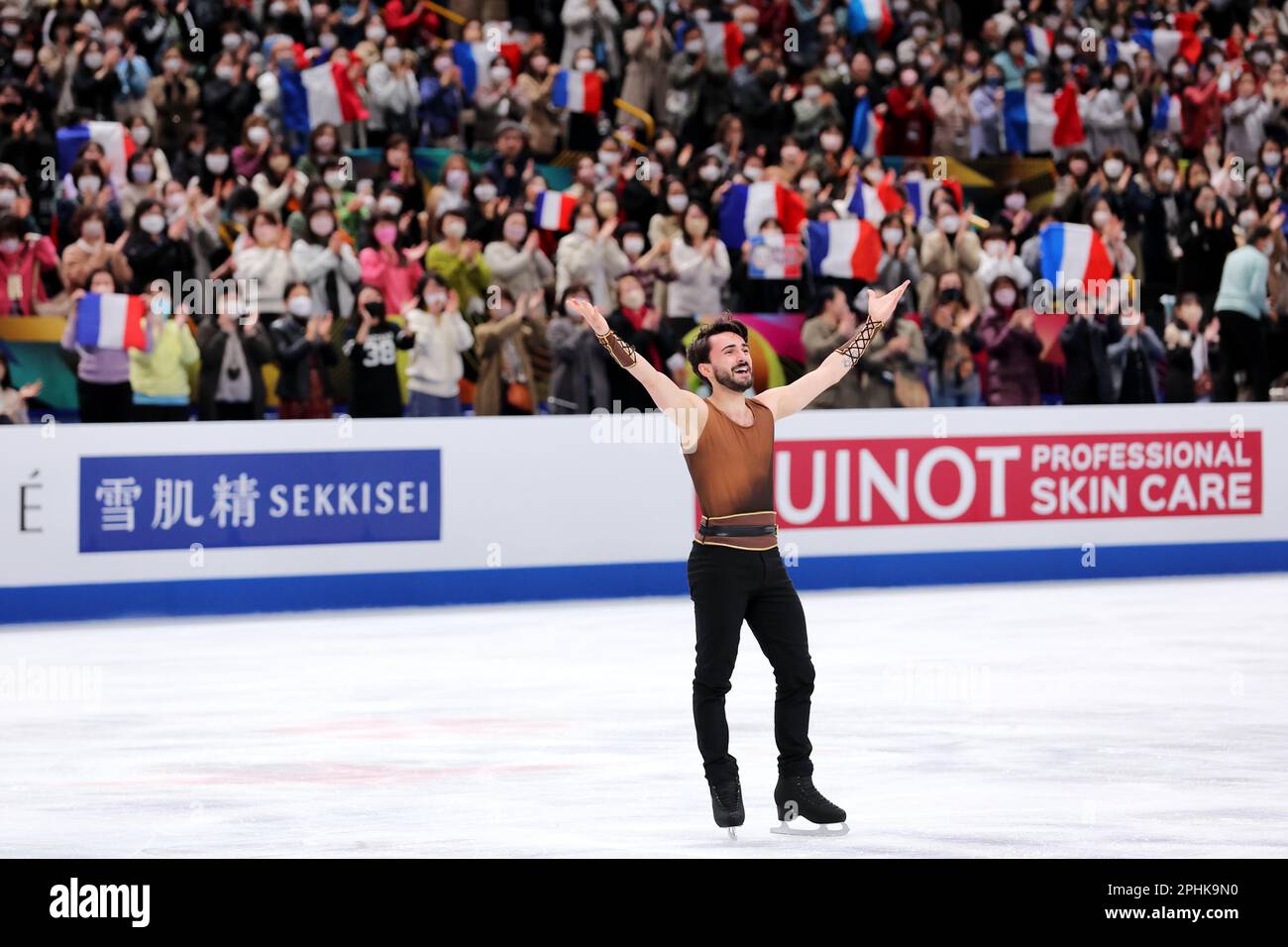 Saitama, Japan. 25th Mar, 2023. Kevin Aymoz (FRA) Figure Skating : ISU ...