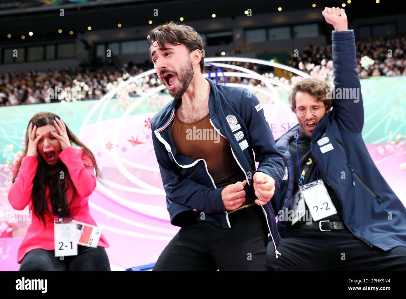 Saitama, Japan. 25th Mar, 2023. Kevin Aymoz (FRA) Figure Skating : ISU ...