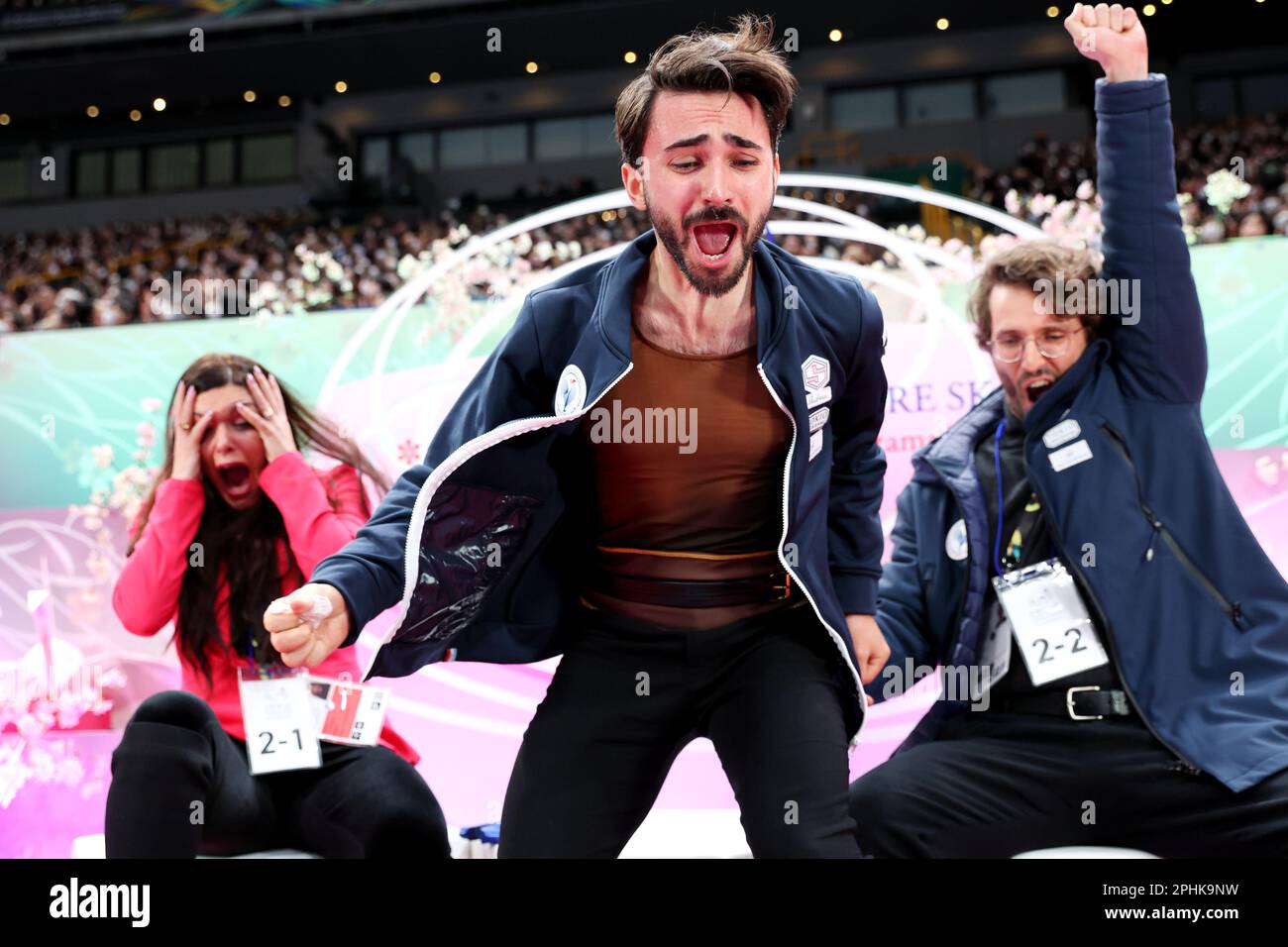 Saitama, Japan. 25th Mar, 2023. Kevin Aymoz (FRA) Figure Skating : ISU ...
