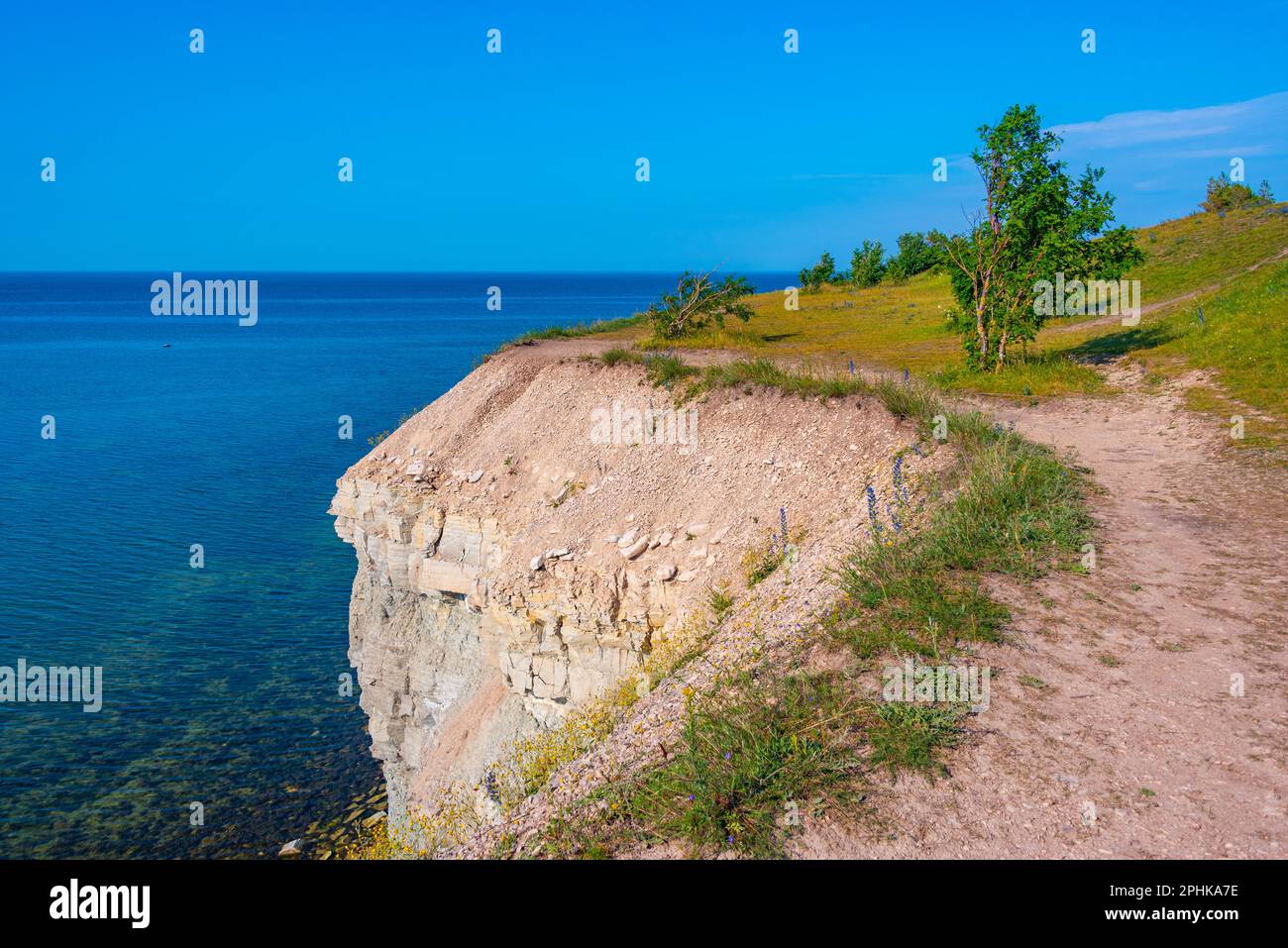 Panga cliffs at Saaremaa island in Estonia Stock Photo - Alamy