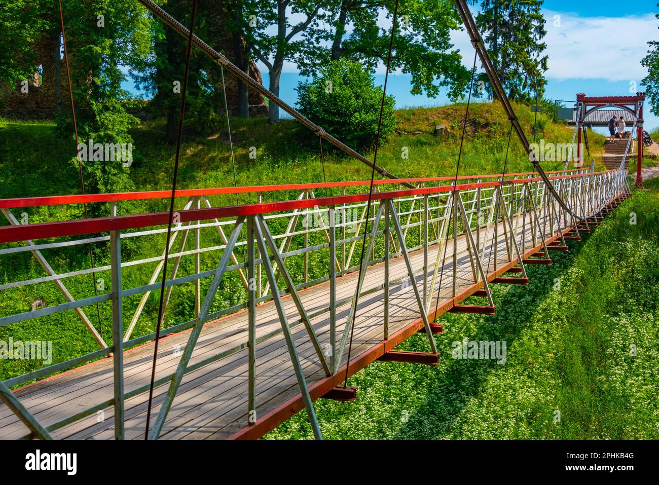 Viljandi suspension bridge hi-res stock photography and images - Alamy