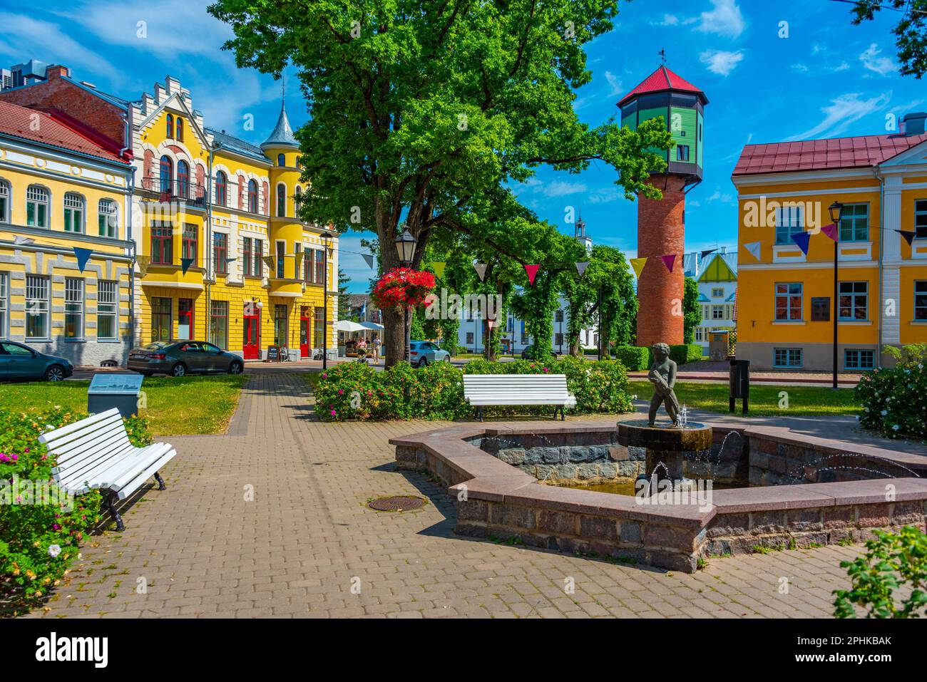 Viljandi old water tower hi-res stock photography and images - Alamy