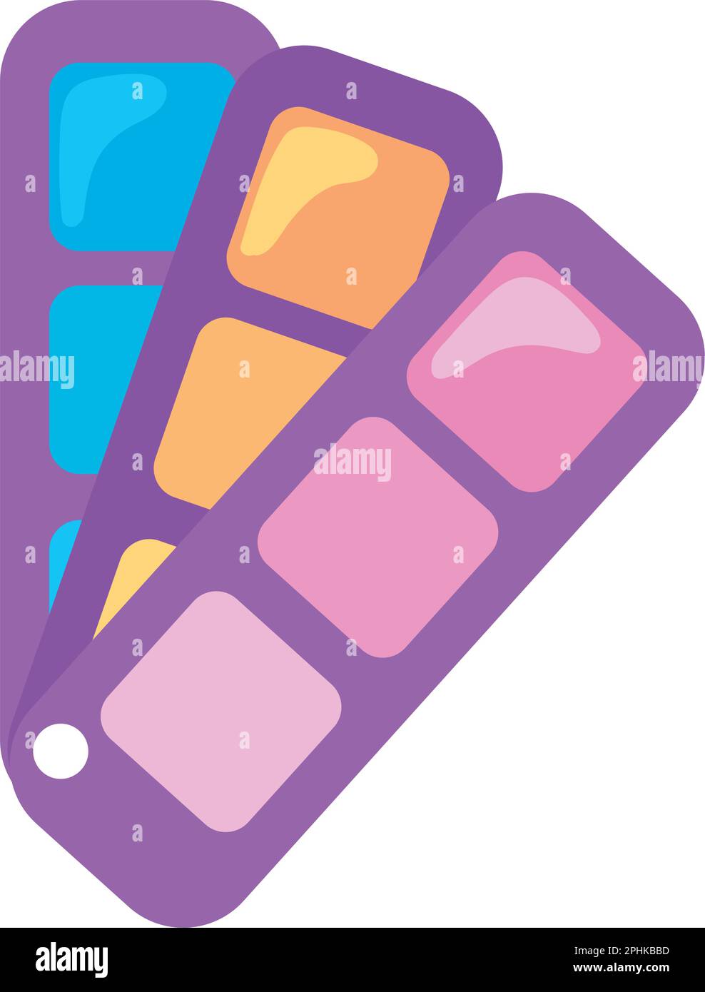 swatch color palette Stock Vector Image & Art - Alamy