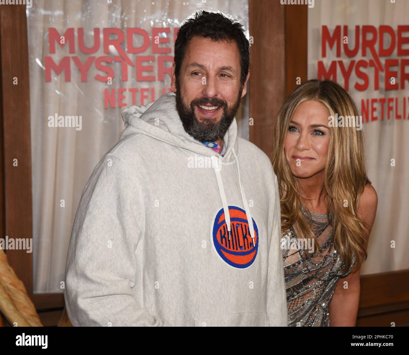 Westwood, California, USA. 28th Mar, 2023. Adam Sandler and Jennifer ...