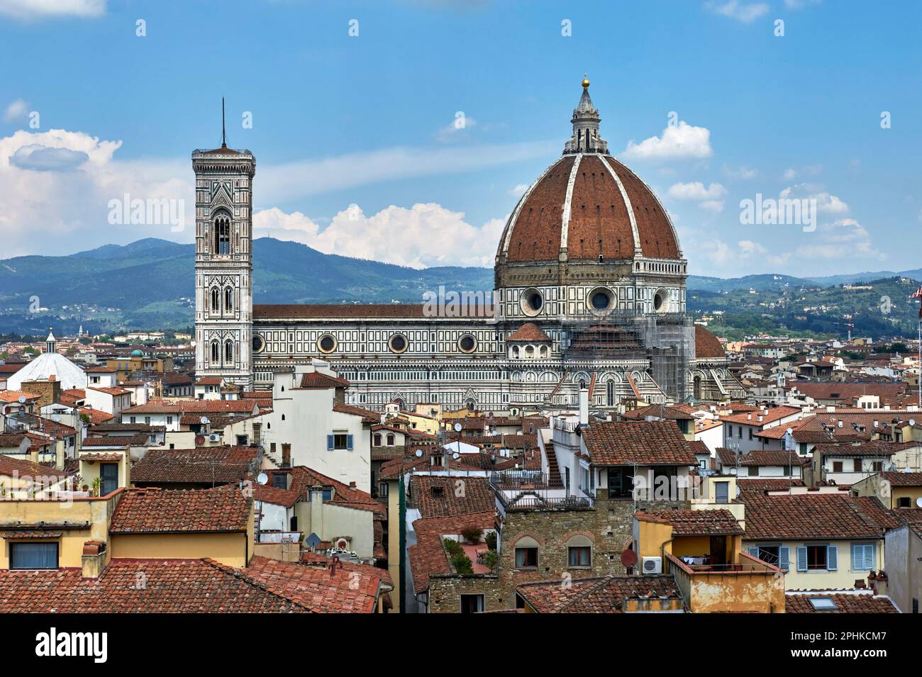 Aerial florence cathedral hi-res stock photography and images - Alamy