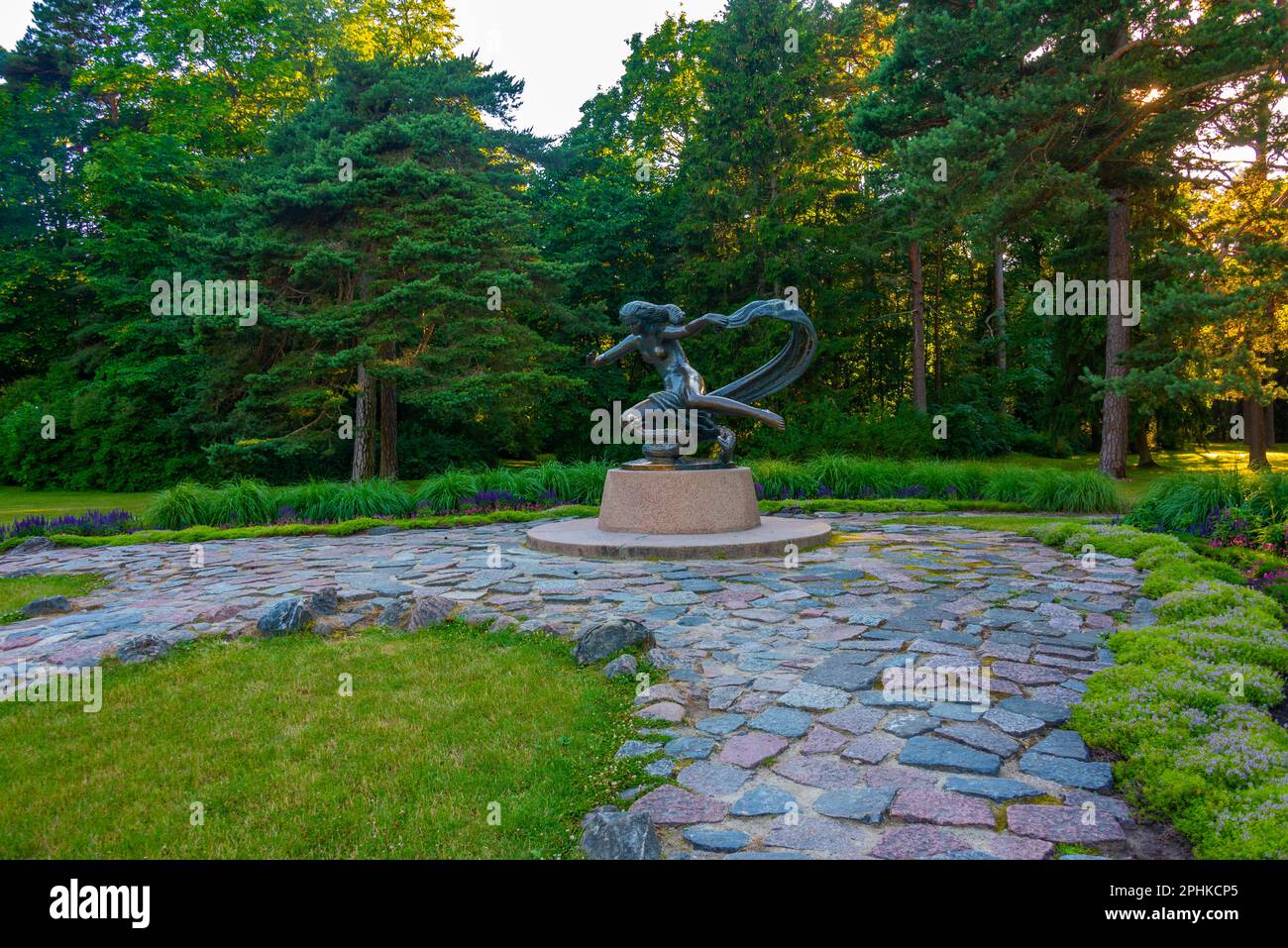 Natural landscape of Palanga park in Lithuania Stock Photo - Alamy