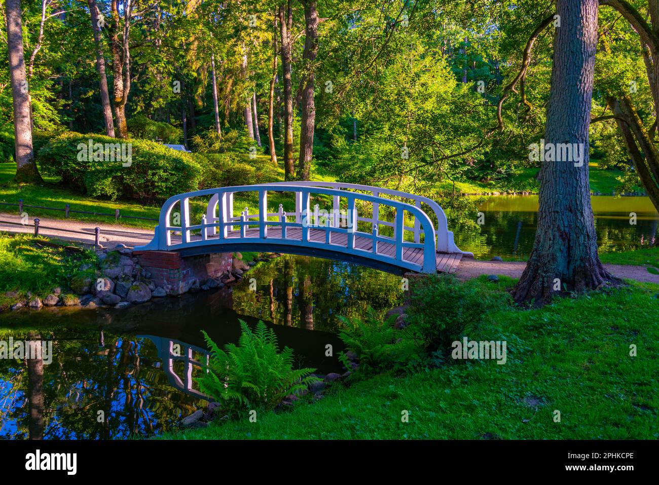 Natural landscape of Palanga park in Lithuania Stock Photo - Alamy