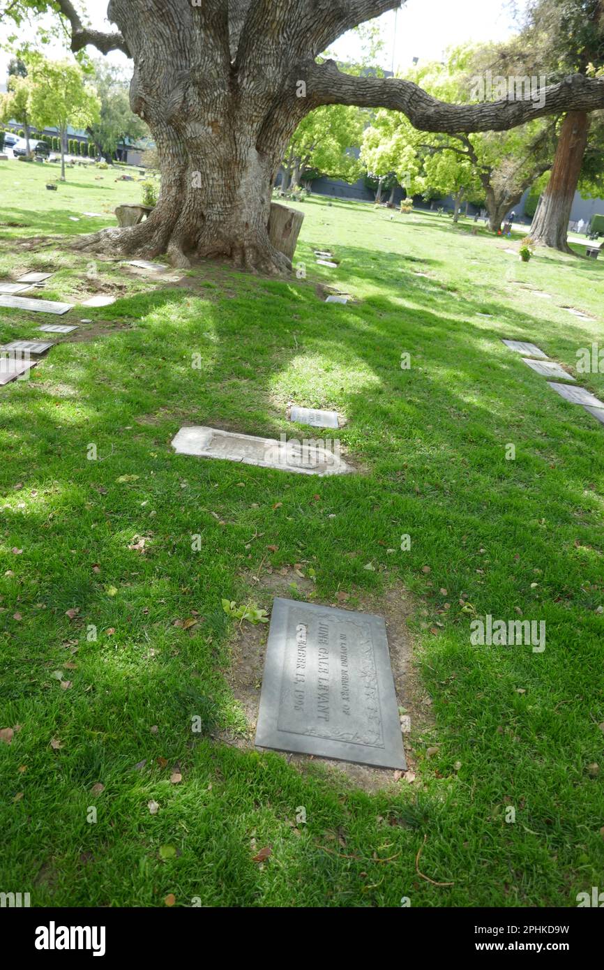 Los Angeles, California, USA 26th March 2023 Actress June Gale's Grave ...