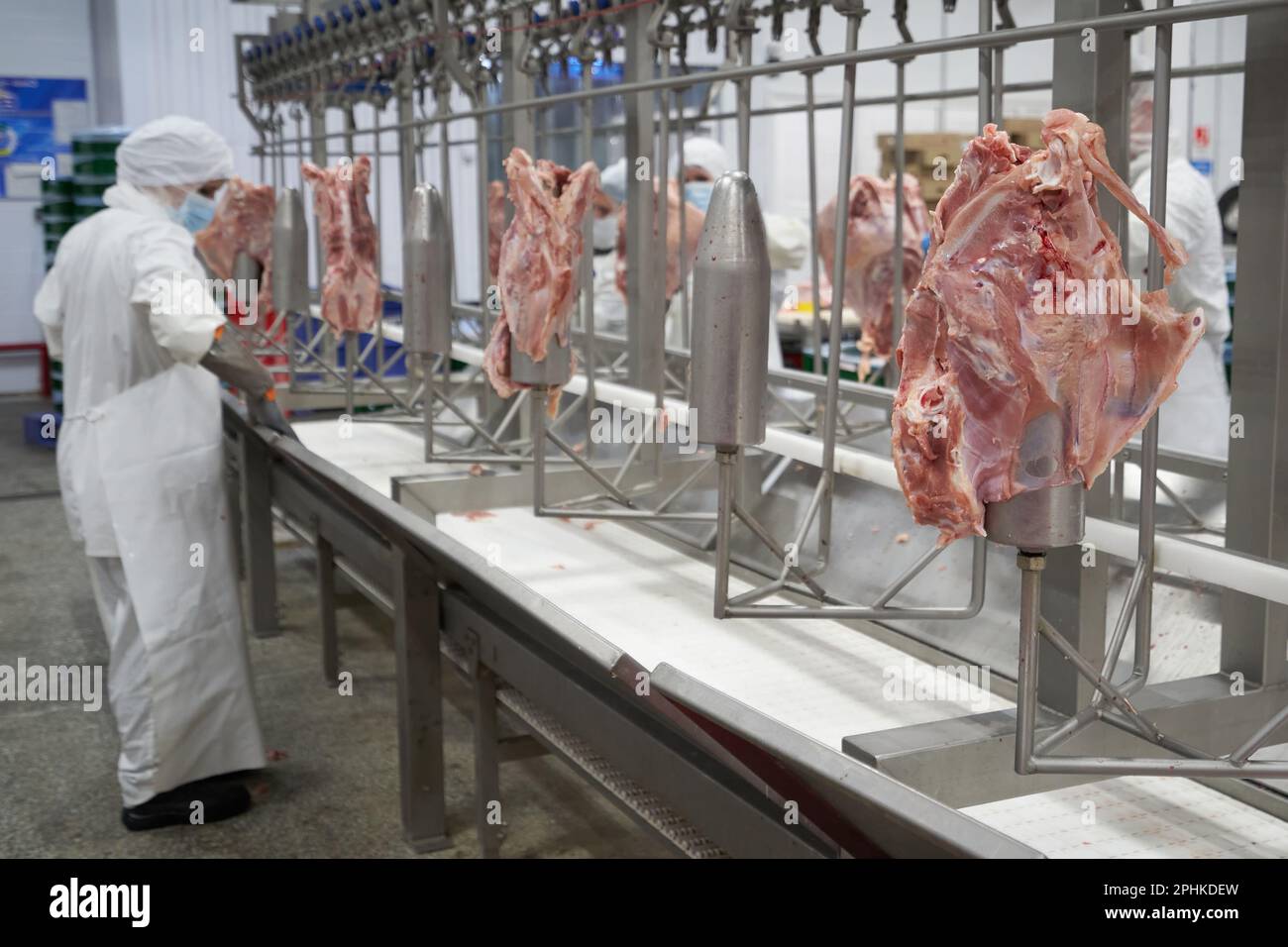Turkey processing hi-res stock photography and images - Alamy