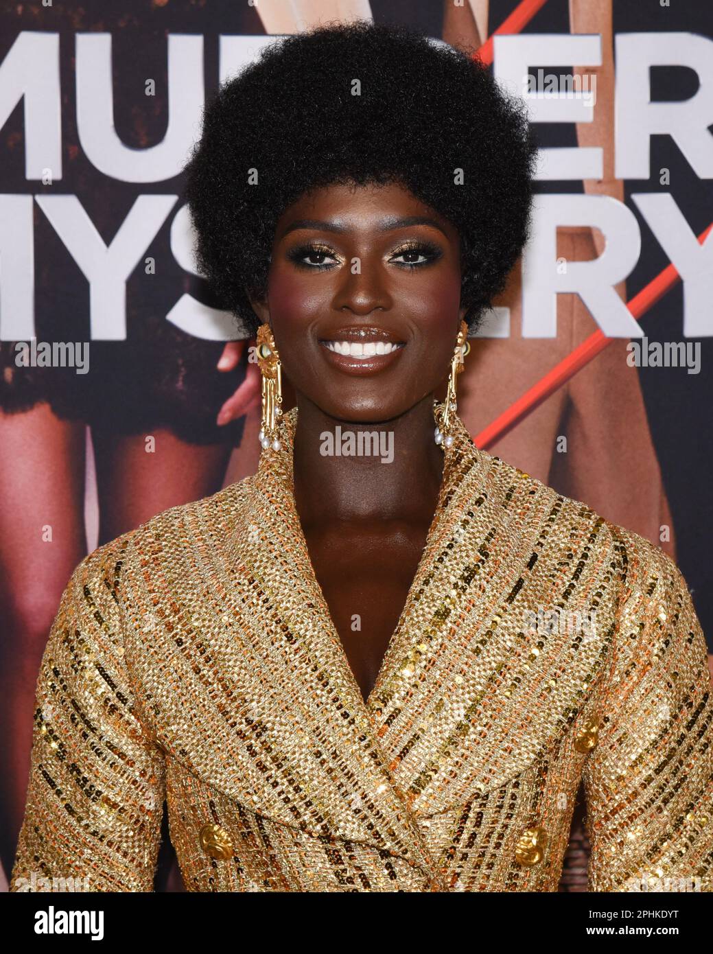 March 28, 2023, Westwood, California, United States: Jodie Turner-Smith ...