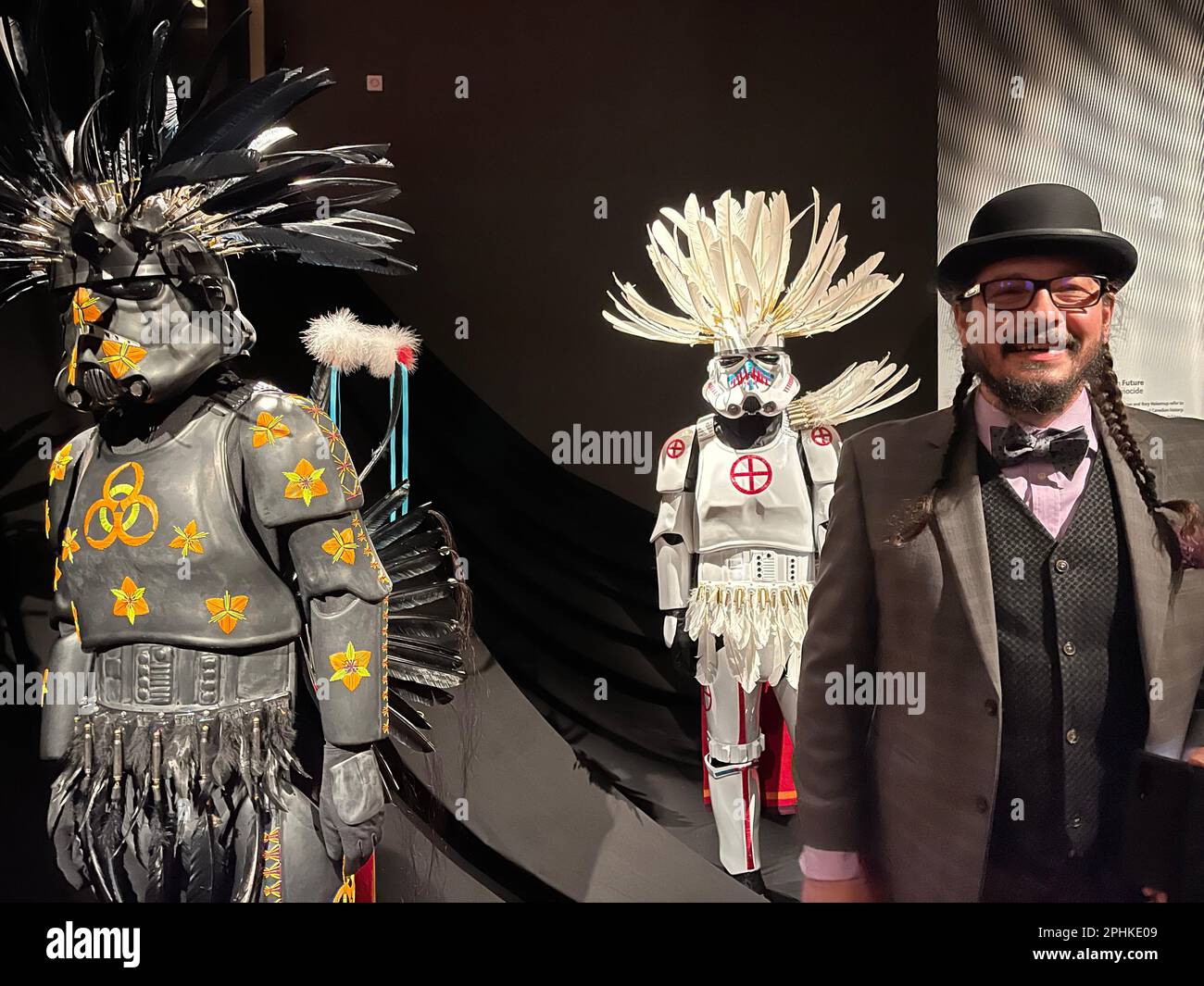 Wien, Austria. 28th Mar, 2023. US artist Rory Wakemup presents ...