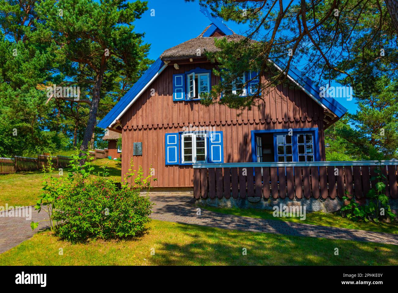 Thomas Mann Culture Centre in Lithuanian town Nida Stock Photo - Alamy
