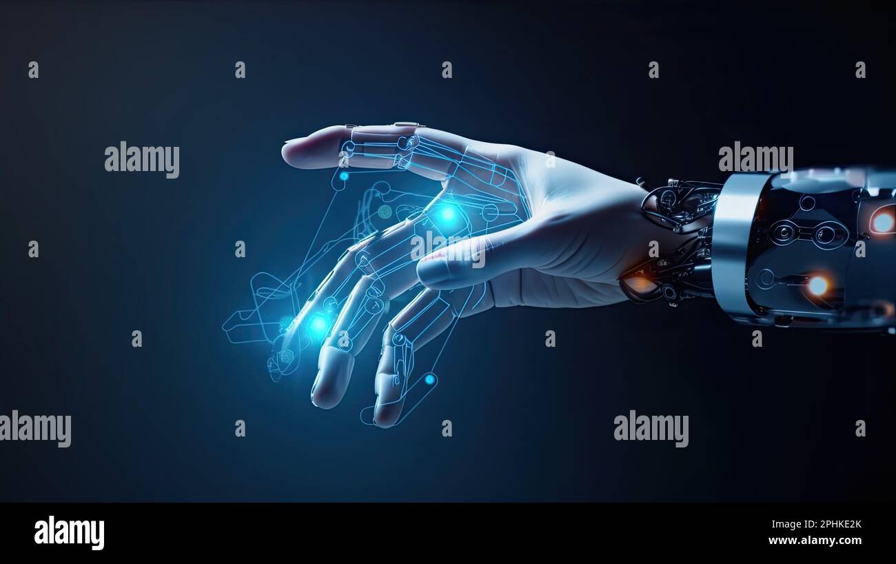 concept of AI helping people Stock Photo - Alamy