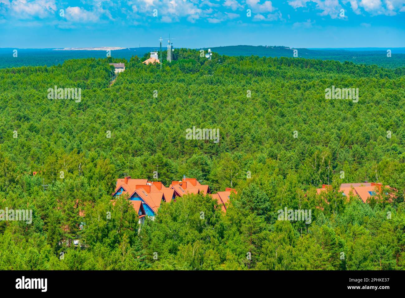 Panorama view of Curonian spit peninsula in Lithuania Stock Photo - Alamy