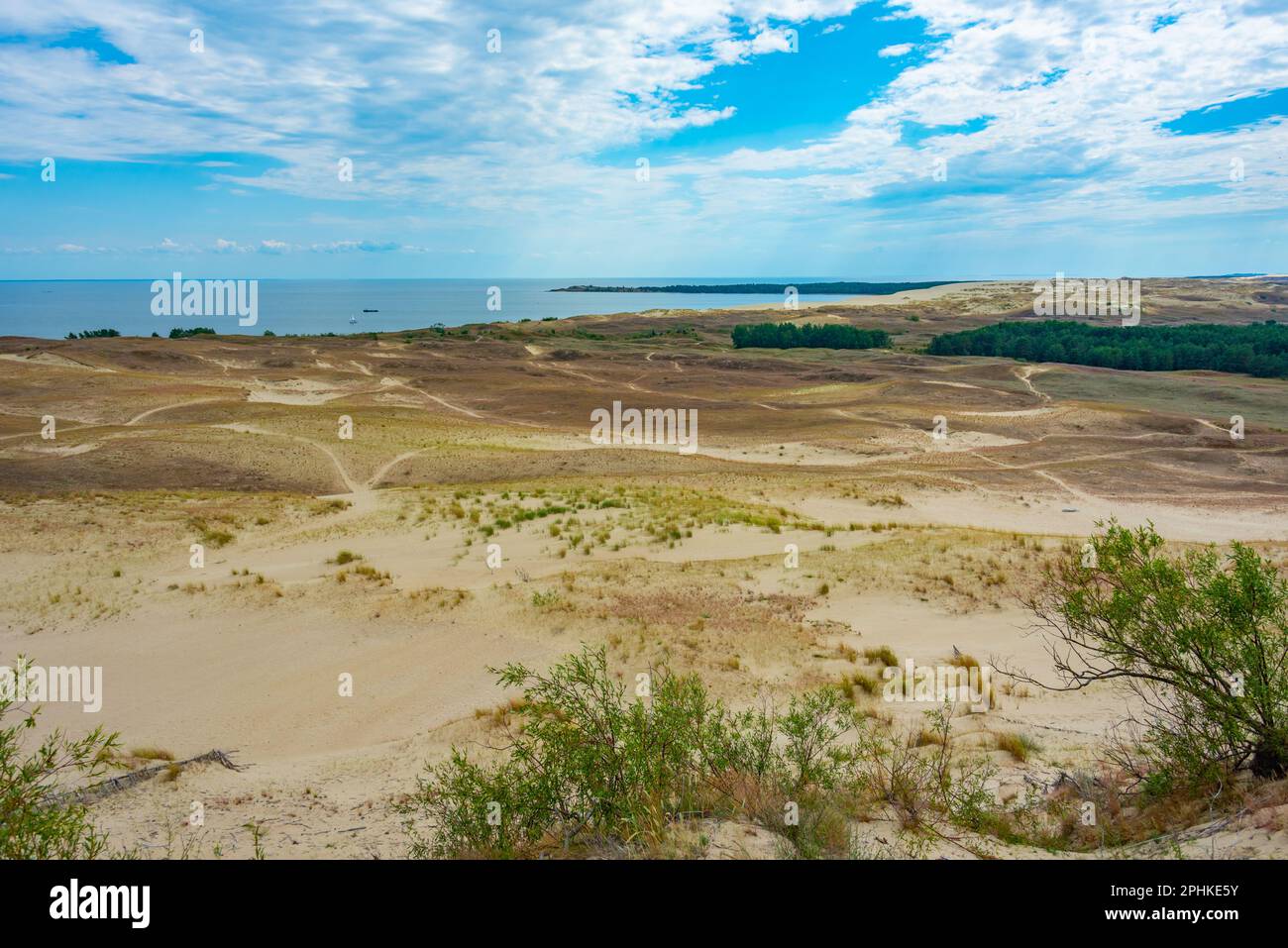 Parnidis dune at Curonian spit in Lithuania Stock Photo - Alamy