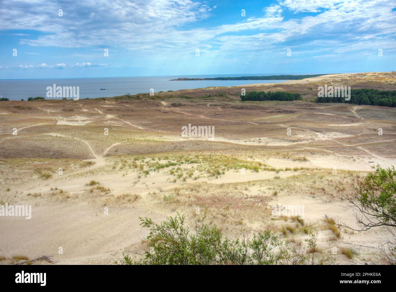 Parnidis dune at Curonian spit in Lithuania Stock Photo - Alamy