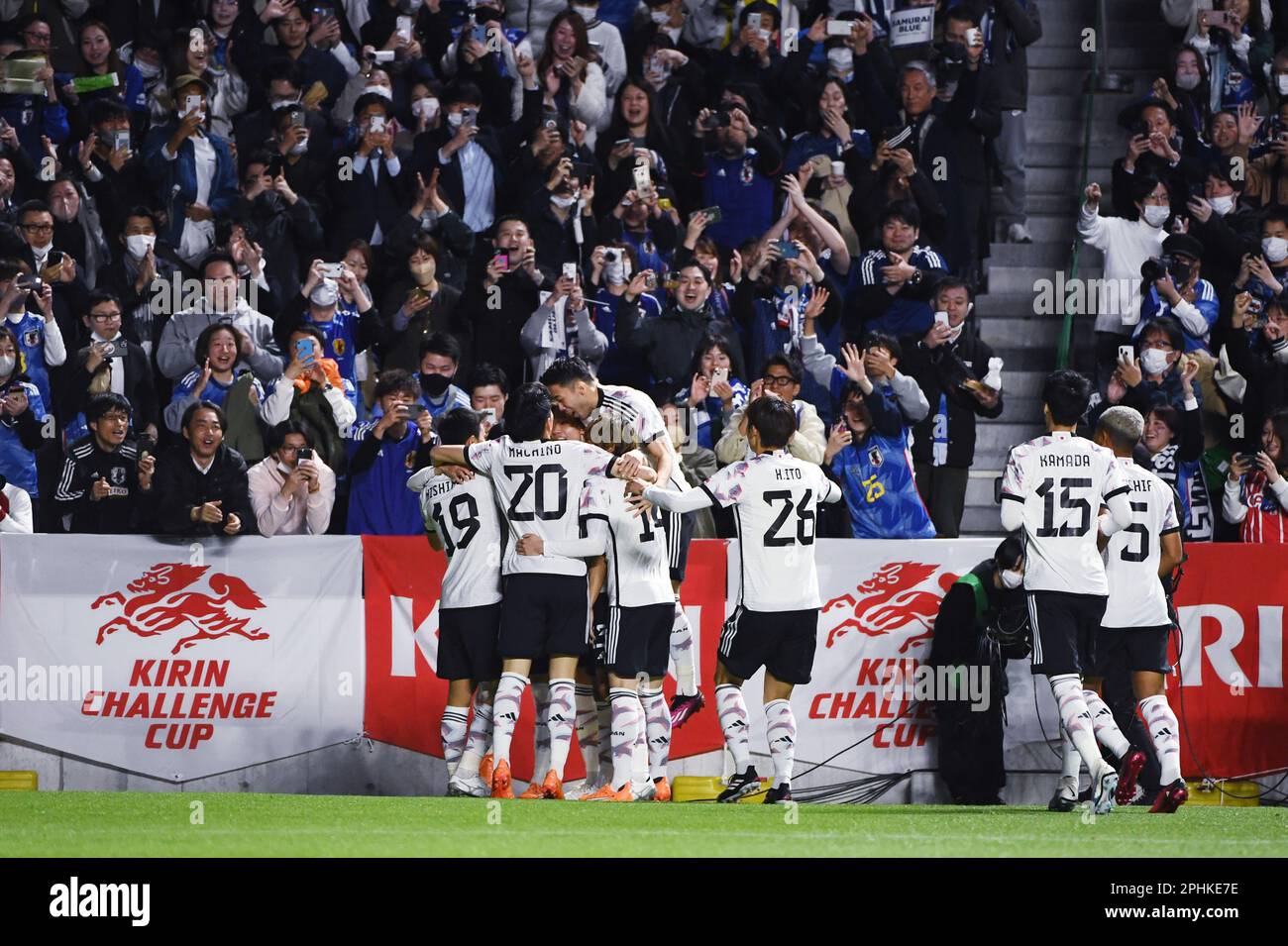 Yodoko Sakura Stadium, Osaka, Japan. 28th Mar, 2023. Japan team, MARCH ...