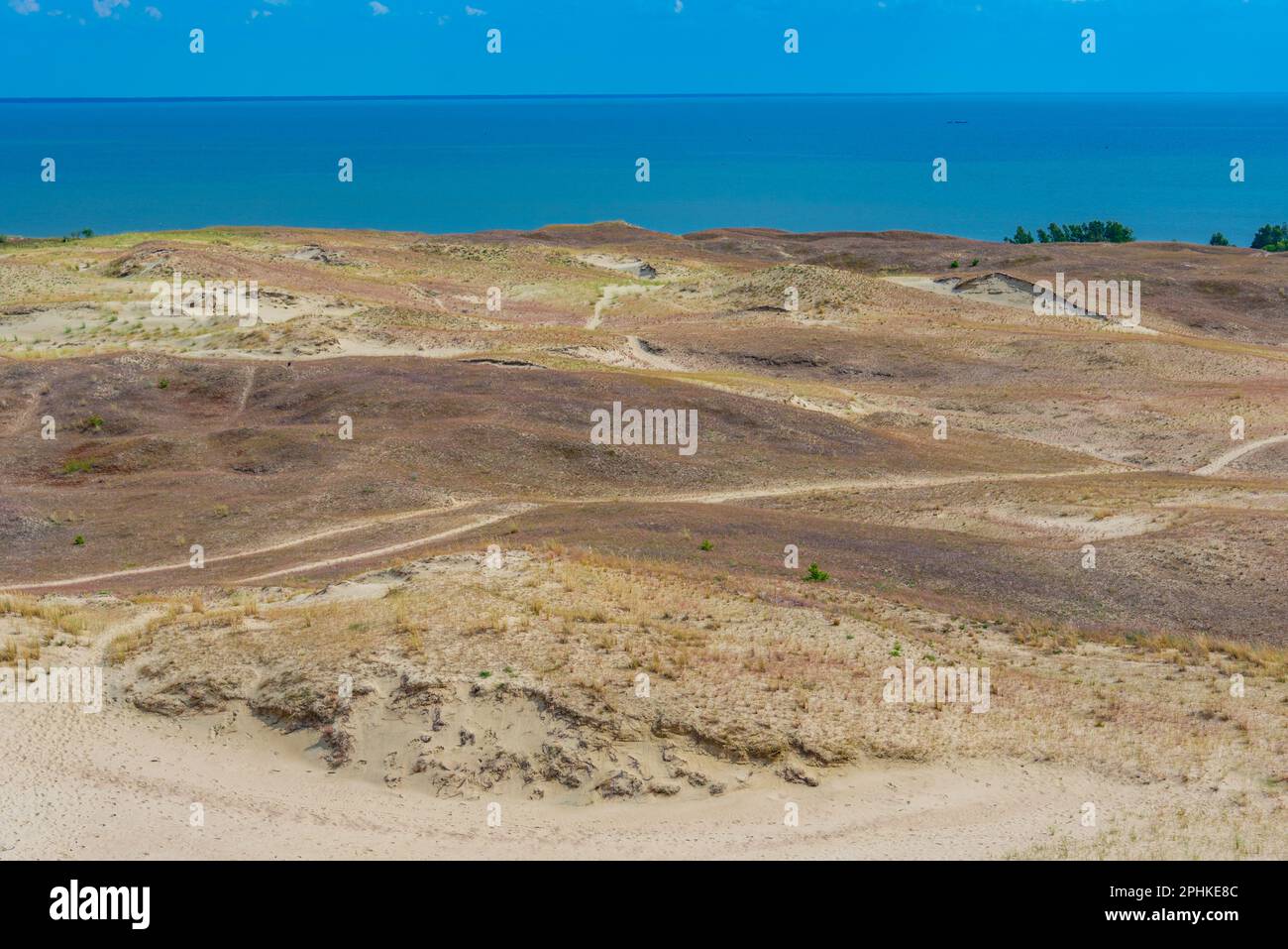 Parnidis dune at Curonian spit in Lithuania Stock Photo - Alamy
