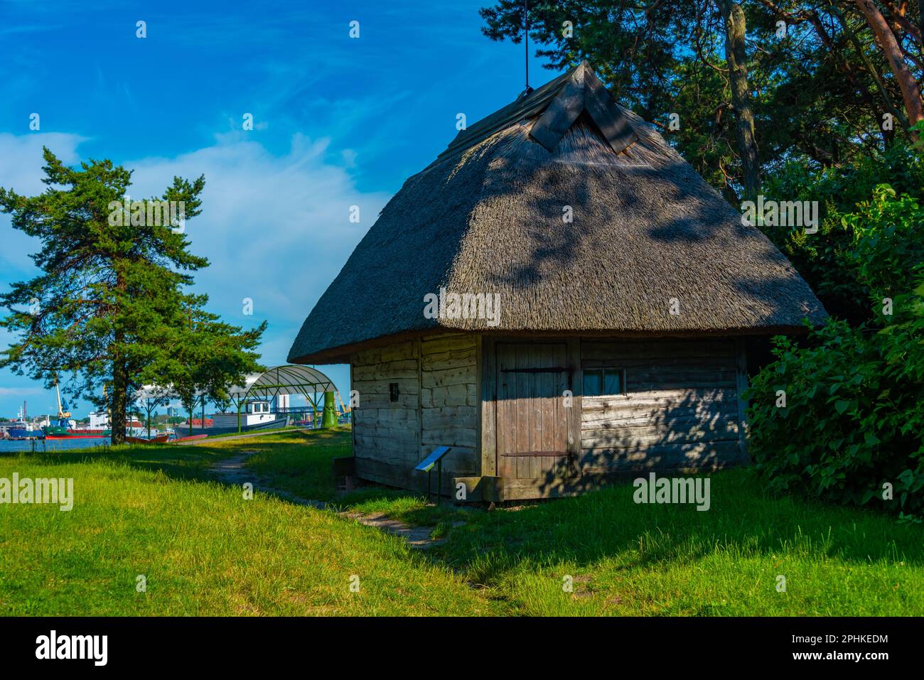 Open Air Museum in Lithuanian town Klaipeda Stock Photo - Alamy