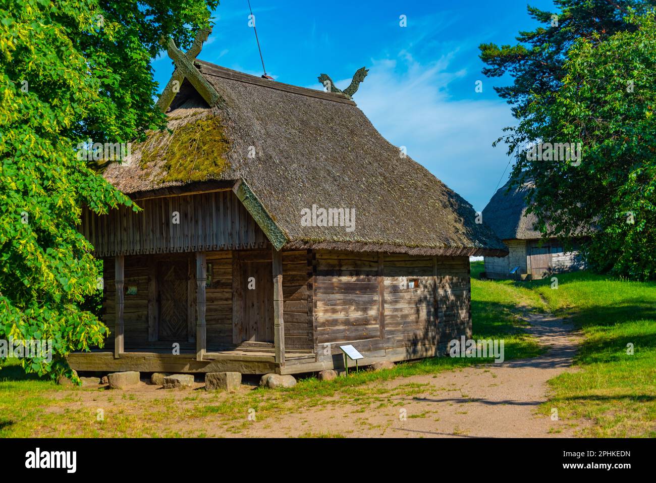 Open Air Museum in Lithuanian town Klaipeda Stock Photo - Alamy